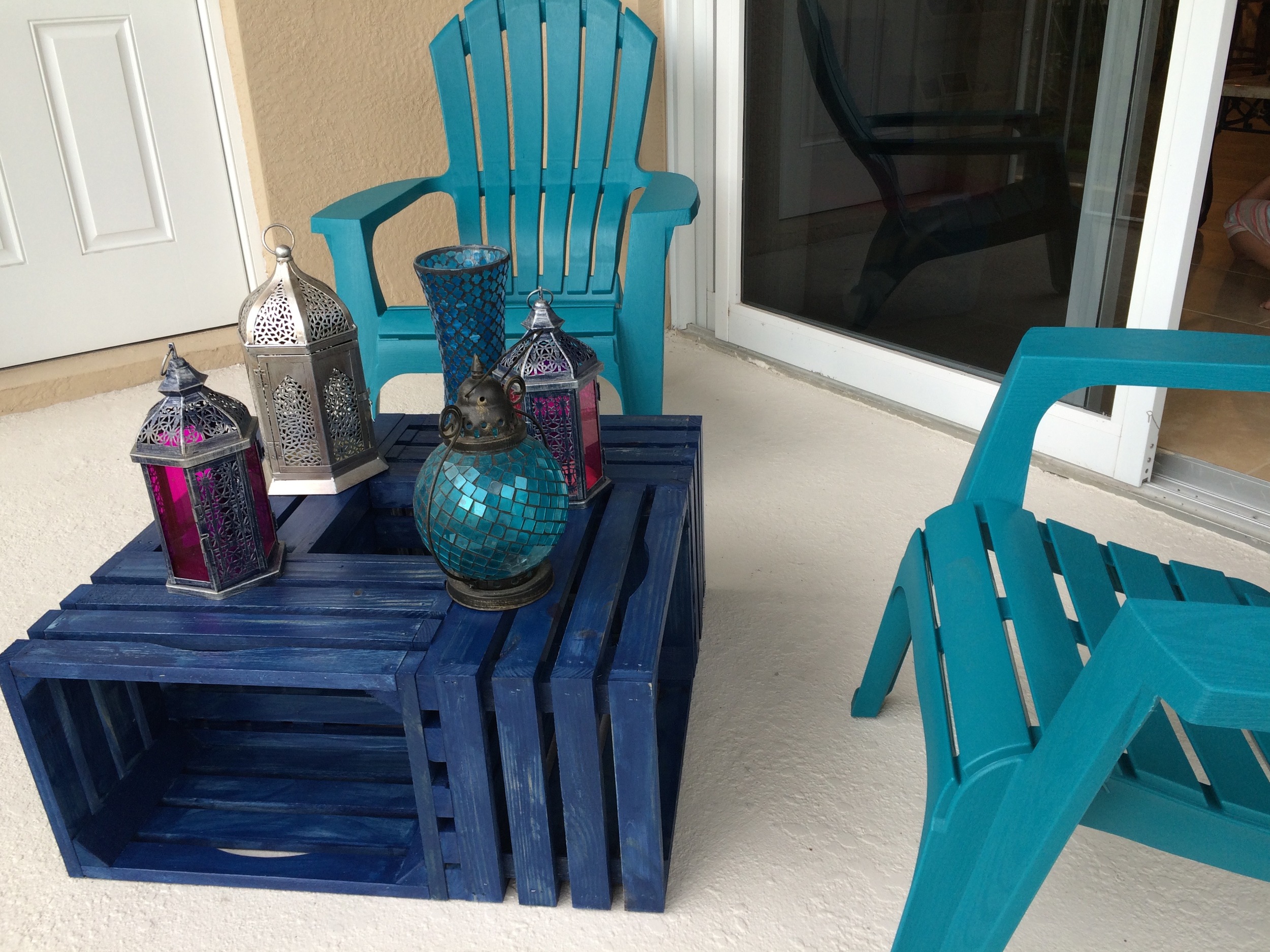 DIY Crate Table | Kristin Omdahl