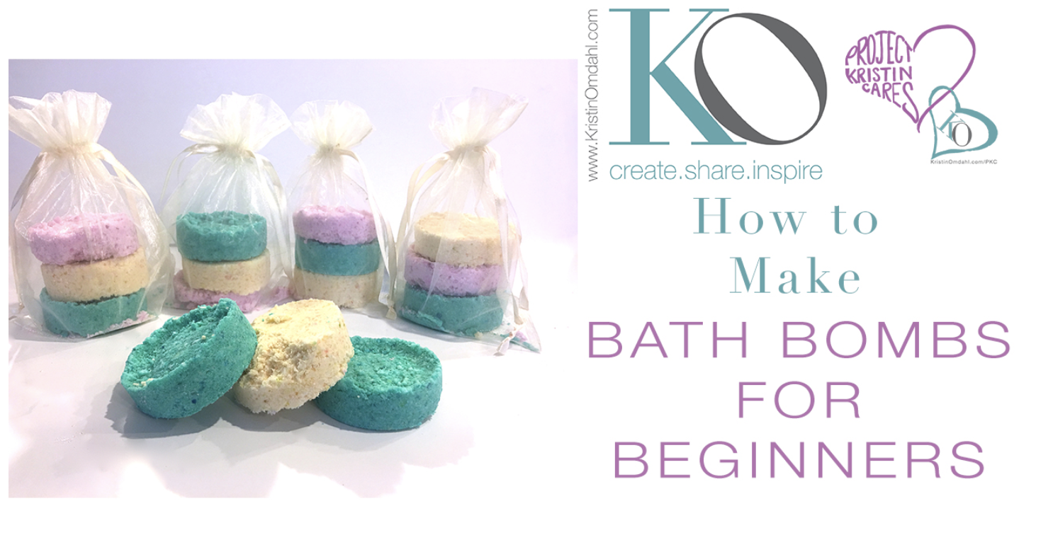 How to Make Bath Bombs for BEGINNERS DIY Beauty Craft by Kristin Omdahl ...