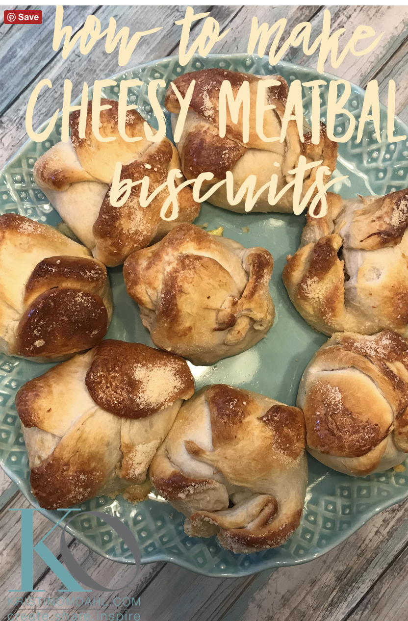 How to Make Easy Cheesy Meatball Biscuits Free Recipe by Kristin Omdahl ...