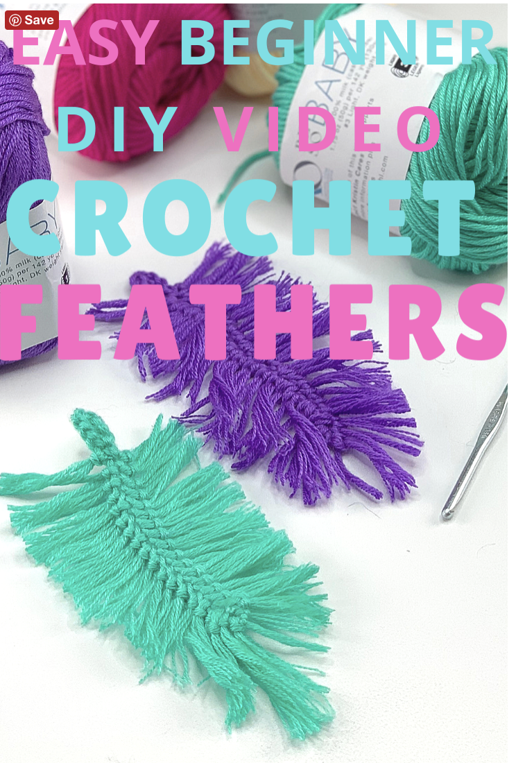 Crochet Feathers Free Pattern by Kristin Omdahl | Kristin Omdahl
