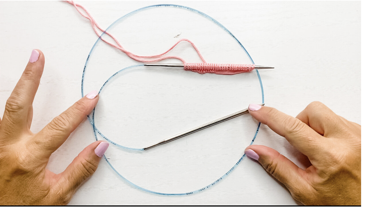 Beginner's Guide to Knitting in the Round with the Magic Loop Technique ...