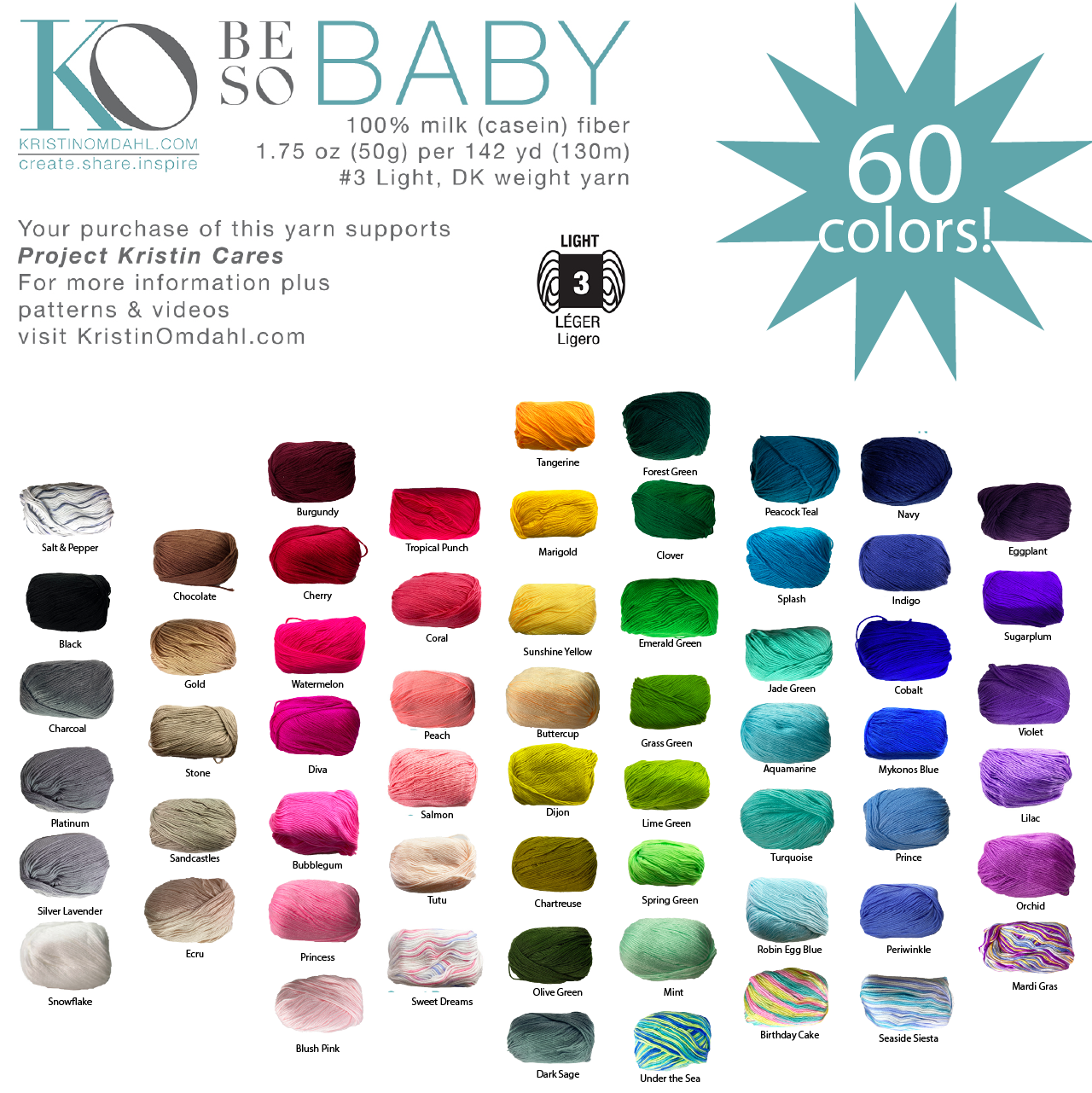 The Yarn Color Guide | Kristin Omdahl