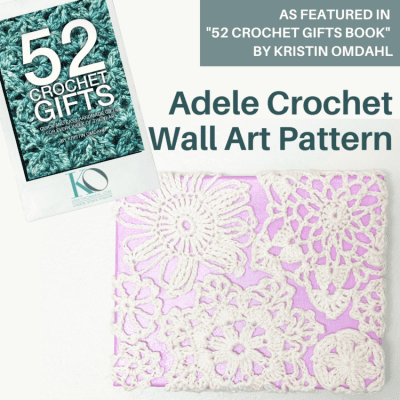 Adele Wall Art Crochet Pattern | Crochet Patterns for Sale