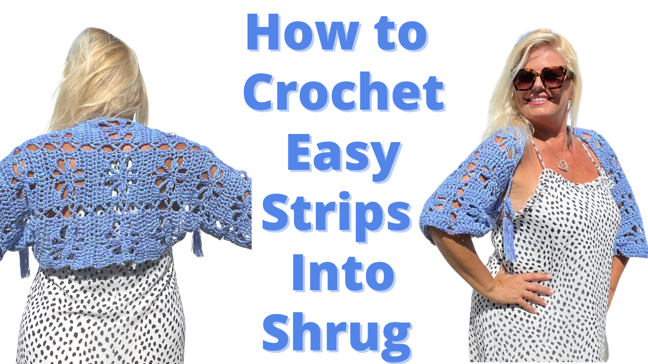 Sporty Luna Shrug Crochet Pattern | Crochet Patterns for Sale