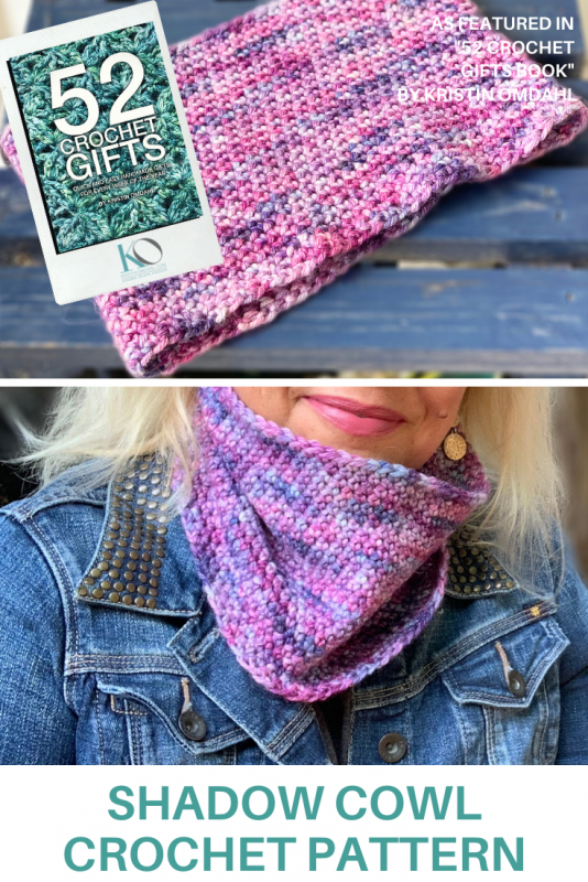Shadow Cowl Crochet Pattern | Crochet Patterns for Sale