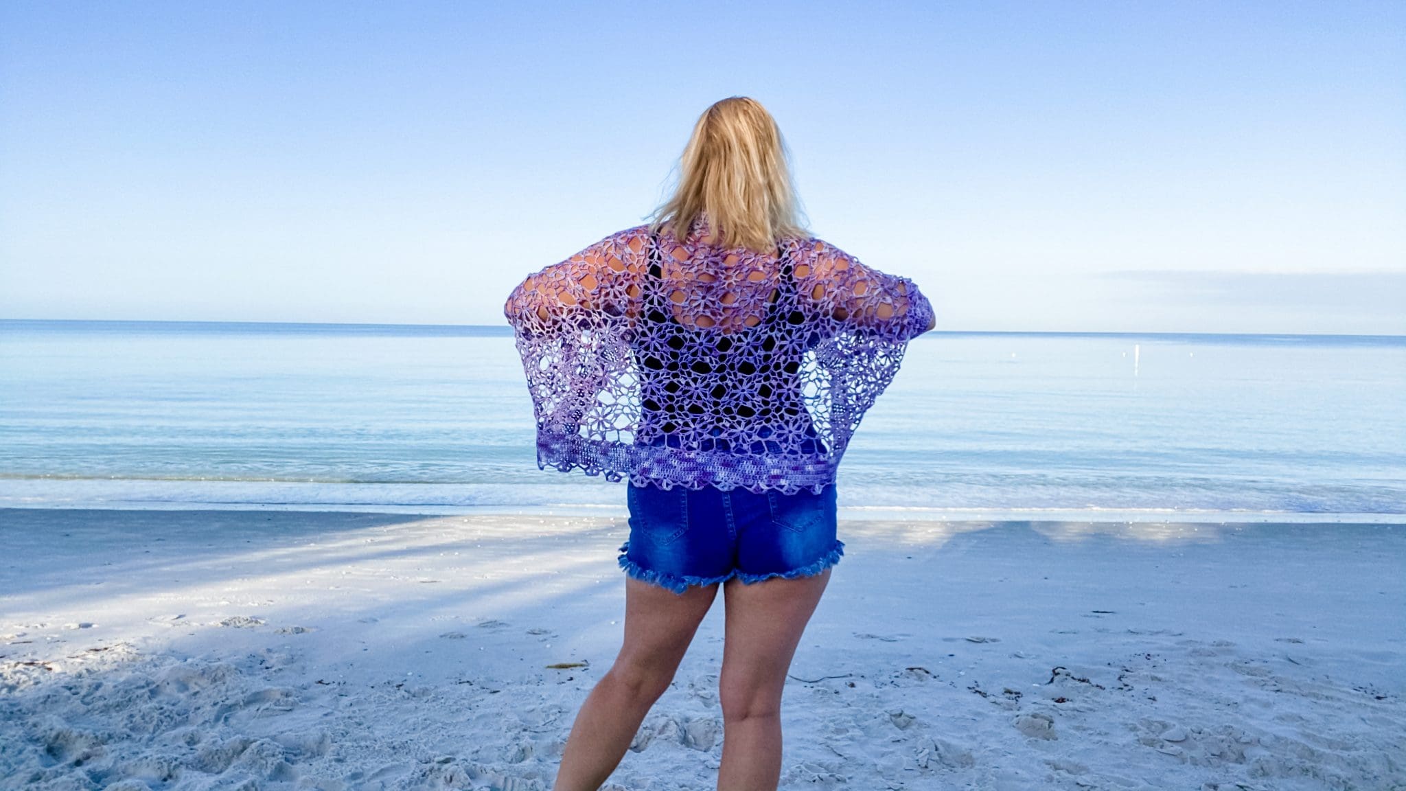 Gladys Crochet Shrug Pattern | Kristin Omdahl