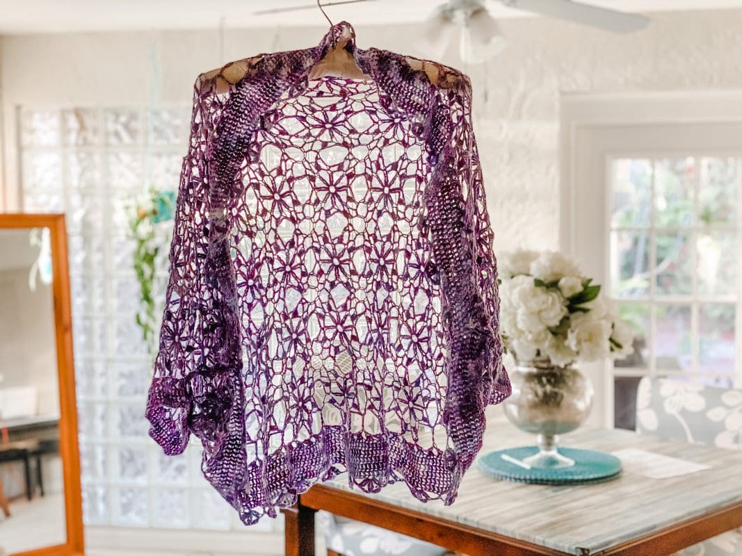 Gladys Crochet Shrug Pattern | Kristin Omdahl