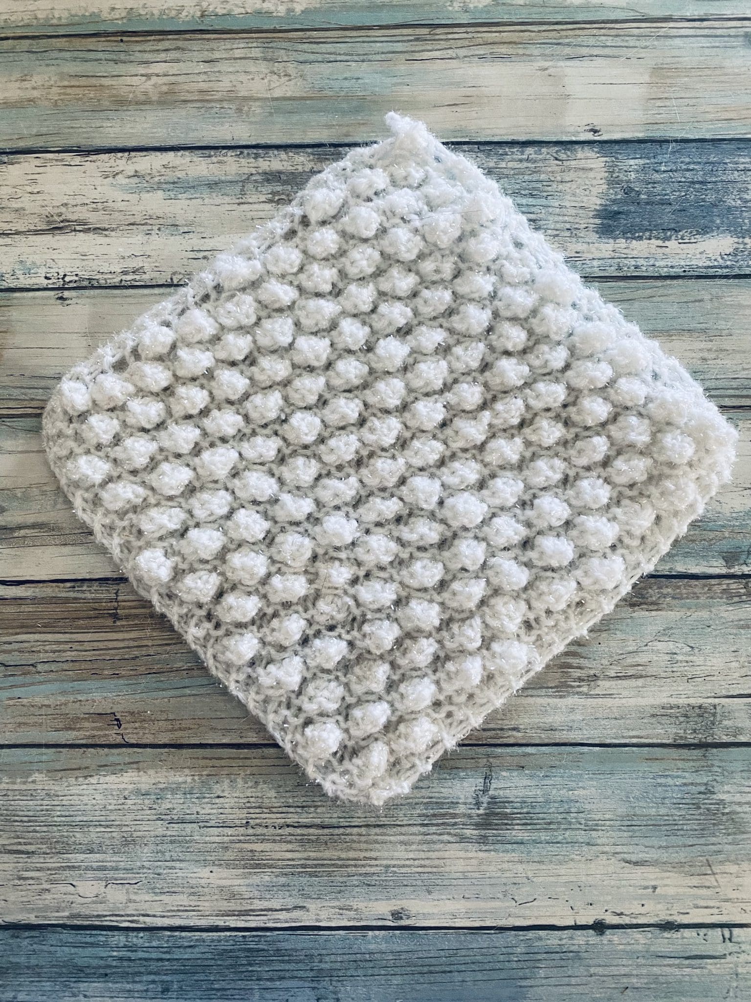Scrubbi Knit Bobble Dishcloth Pattern | Kristin Omdahl