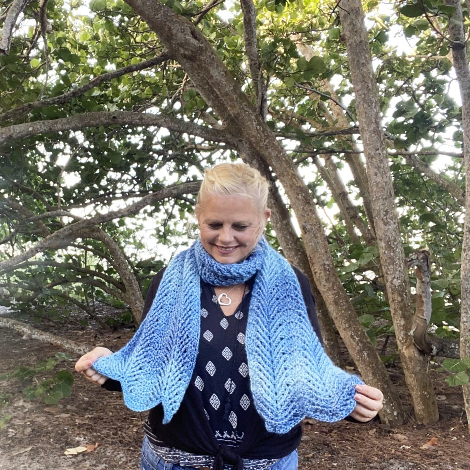 KOA Vivid Crochet Scarf Pattern | Kristin Omdahl