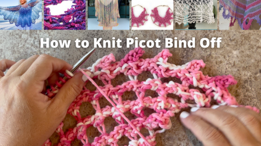 How to Knit the Picot Bind Off | Kristin Omdahl