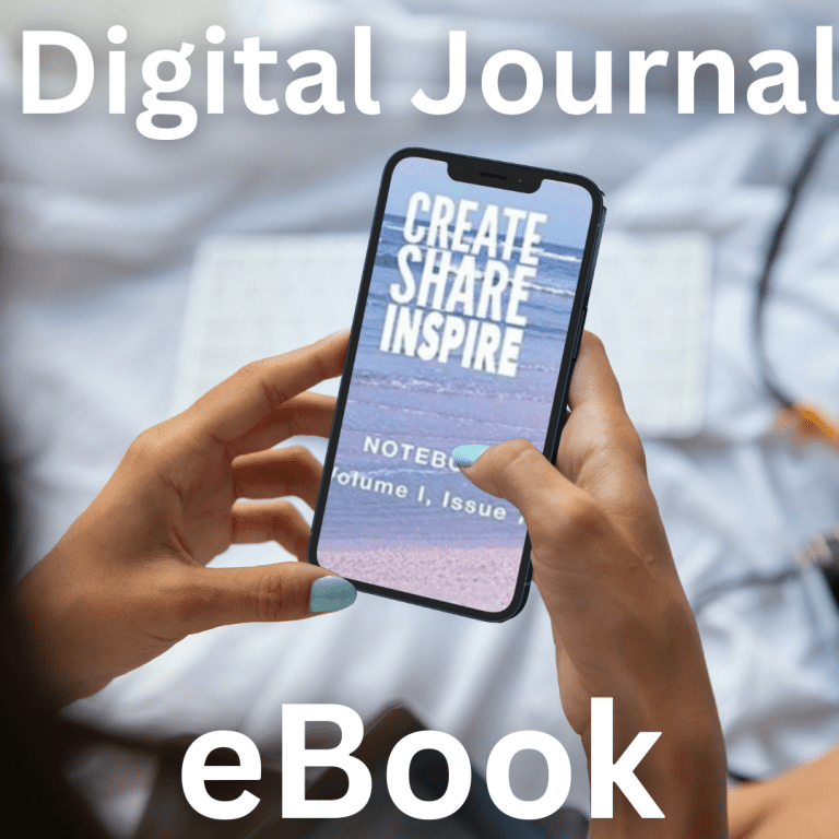 Digital Journals Bundle | Create Share Inspire | Kristin Omdahl