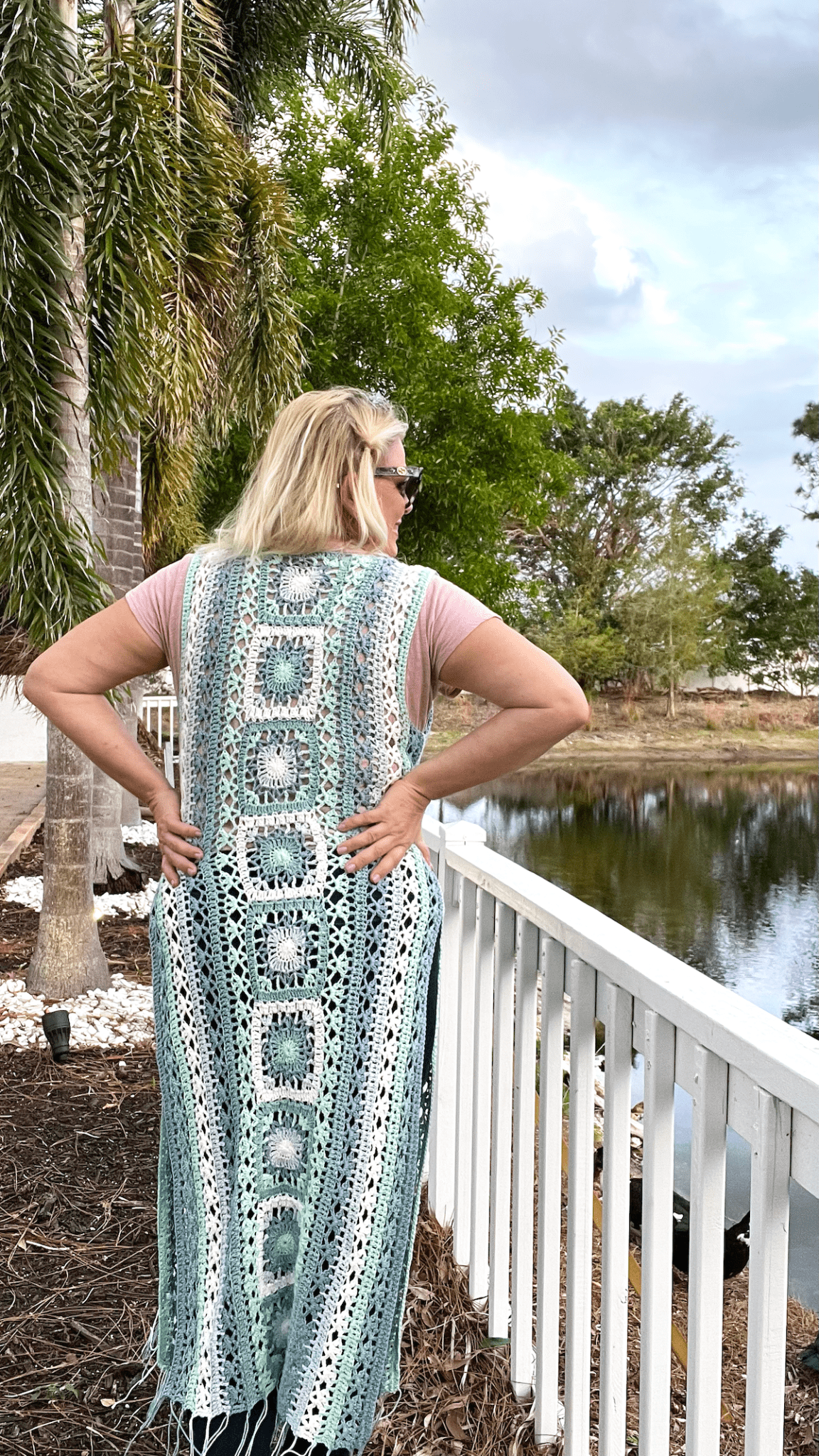 Gigi Duster Vest Crochet Pattern | Kristin Omdahl