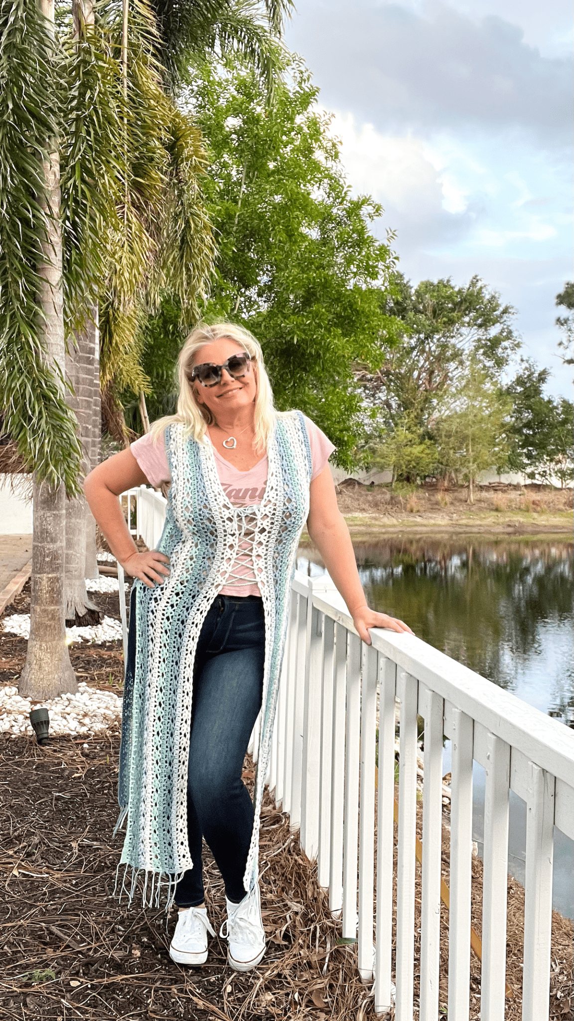 Gigi Duster Vest Crochet Pattern | Kristin Omdahl