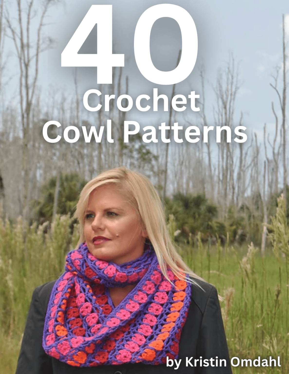40 Crochet Cowl Patterns Bundle | Kristin Omdahl