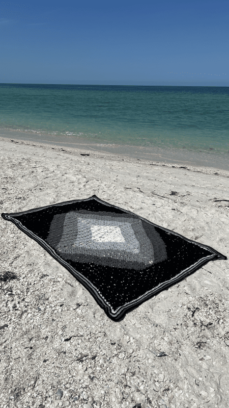 Marlon Modular Crochet Afghan Blanket Pattern | Kristin Omdahl