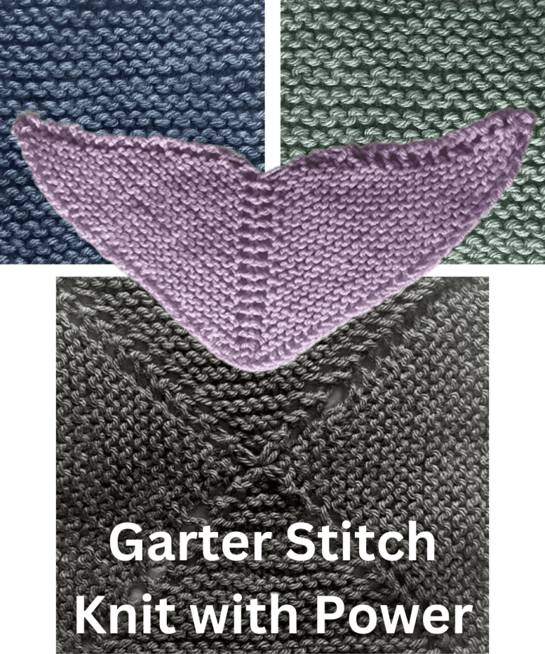 Willow Stitch Knitting Tutorial Knit with Power | Kristin Omdahl