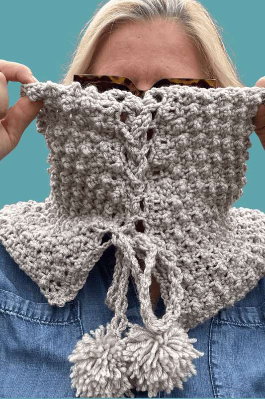 Stylish Convertible Crochet Cowl Pattern | Kristin Omdahl
