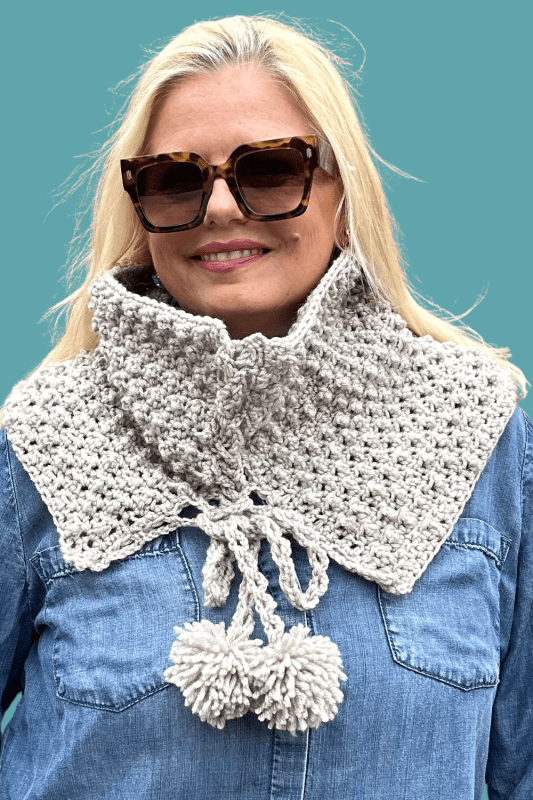 Stylish Convertible Crochet Cowl Pattern | Kristin Omdahl