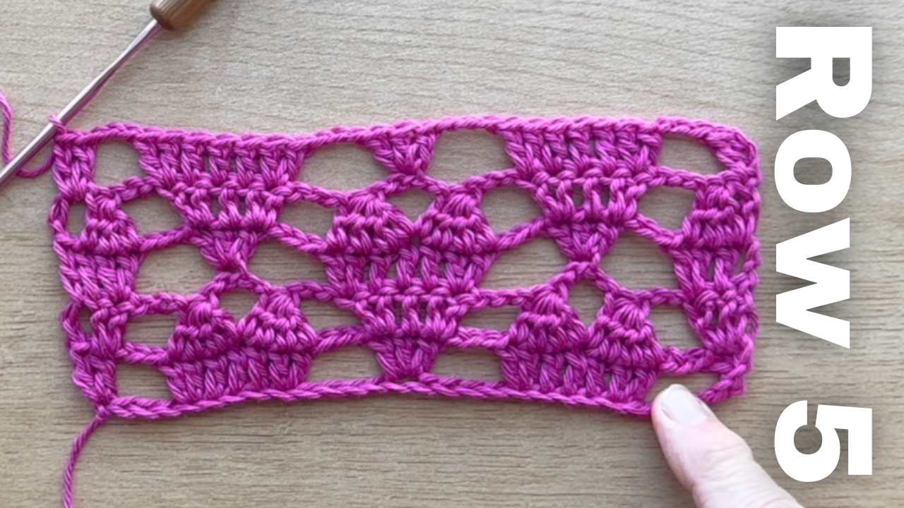 Free Heart Lace Stitch Crochet Pattern | Kristin Omdahl