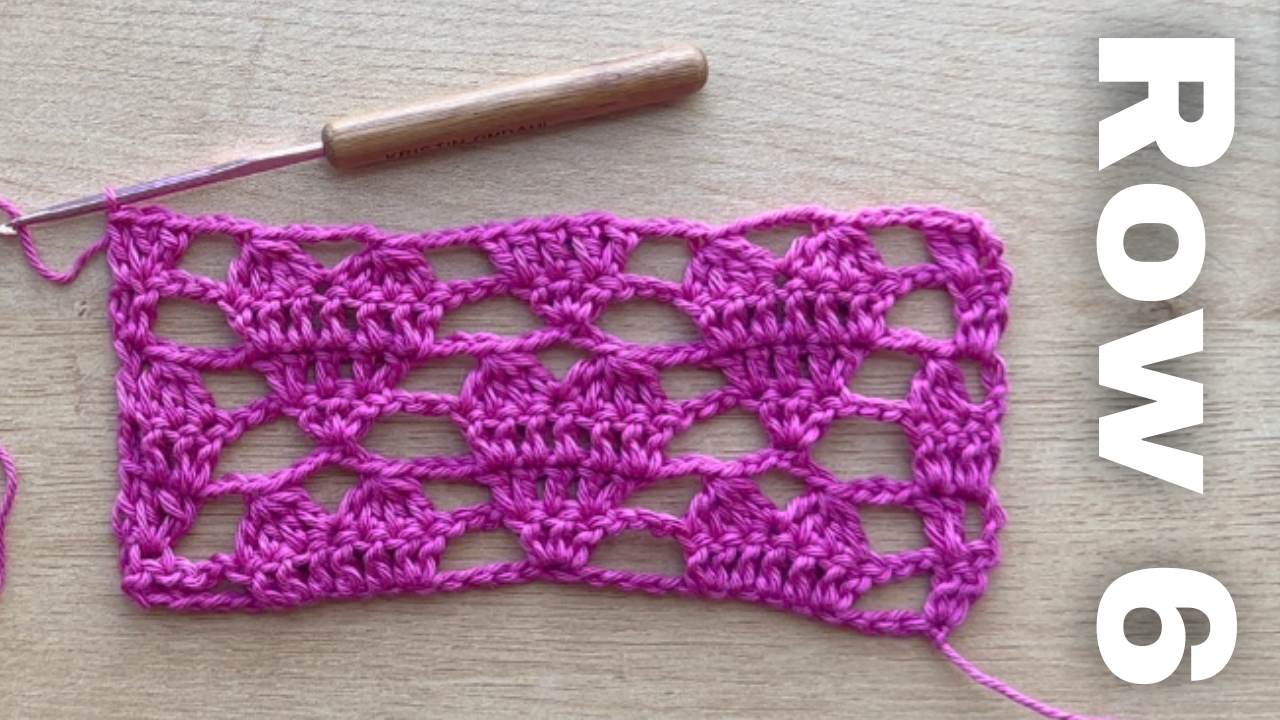 Free Heart Lace Stitch Crochet Pattern | Kristin Omdahl