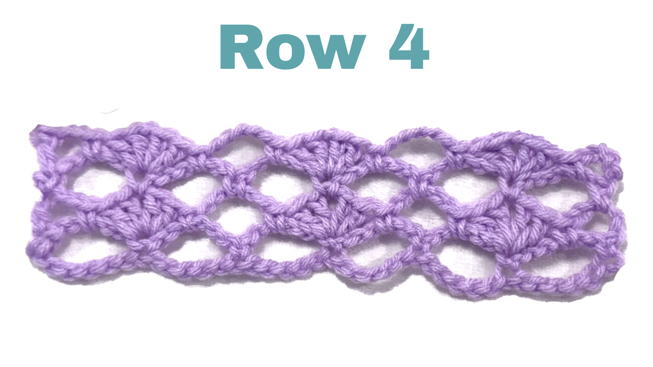 Mesh & Shell Crochet Stitch Pattern | Kristin Omdahl