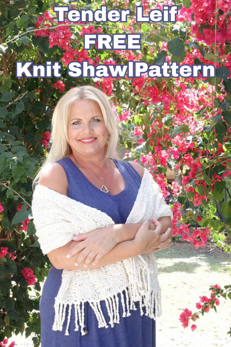 Tender Lief Shawl Free Knitting Pattern | Kristin Omdahl