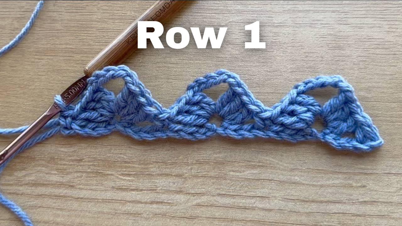 Easy Crochet 2 Row Repeat Stitch for Blankets | Kristin Omdahl