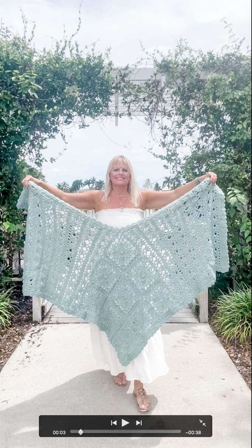 Cypress Key Wrap | Ad-Free PDF Crochet Pattern | Kristin Omdahl